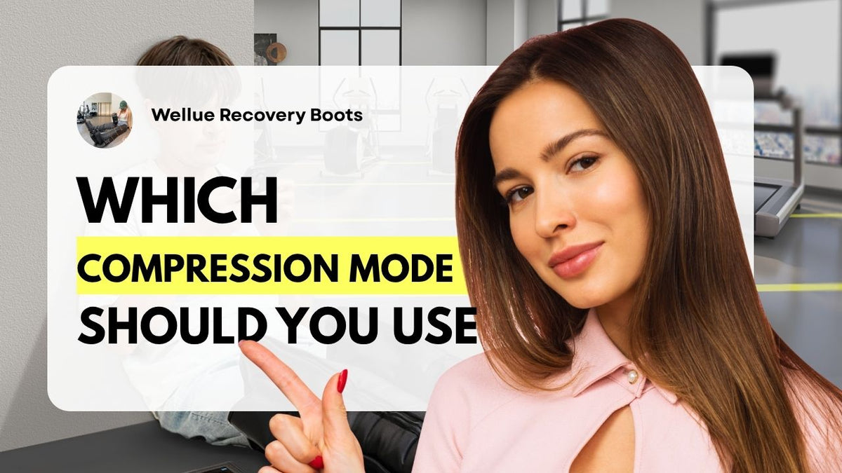 5 Modes of Wellue Compression Recovery Boots