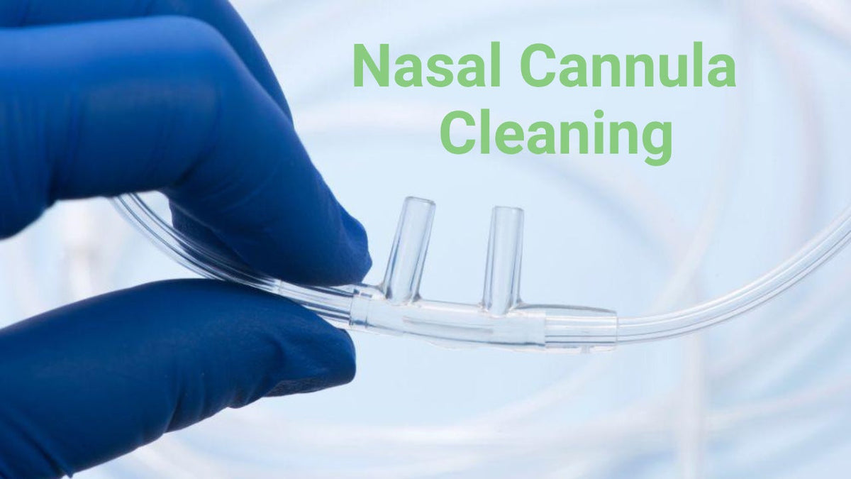 How to Clean the Nasal Cannula – Wellue