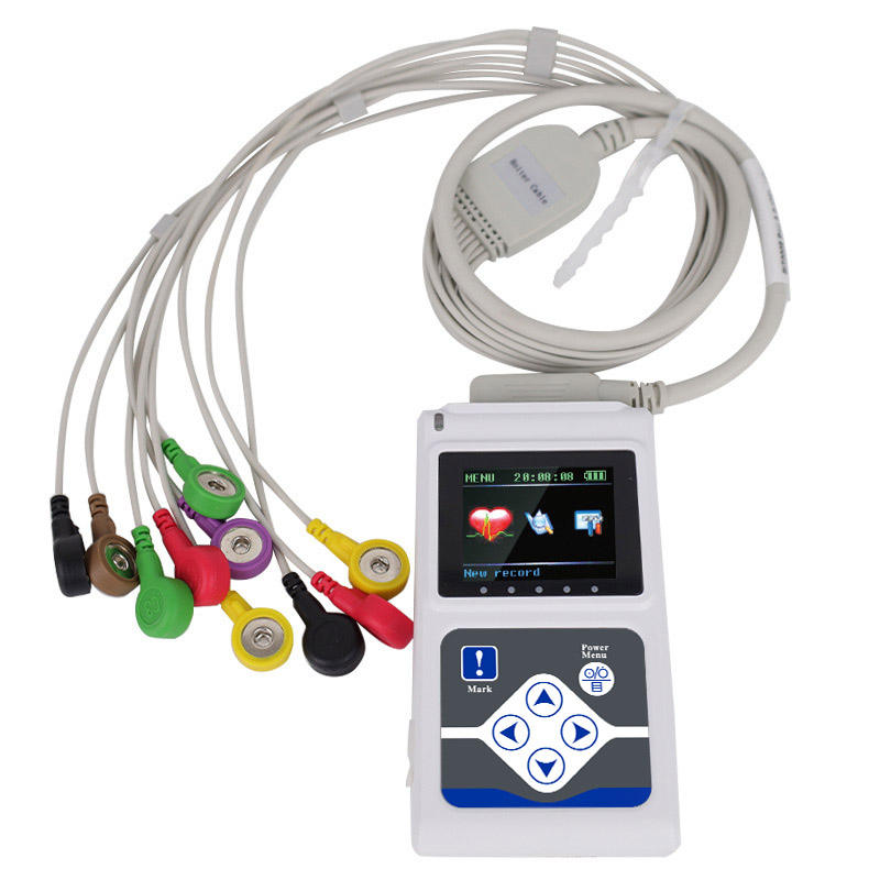 24/72-Hour ECG Monitor with Screen, Screen for Arrhythmias with AI ...