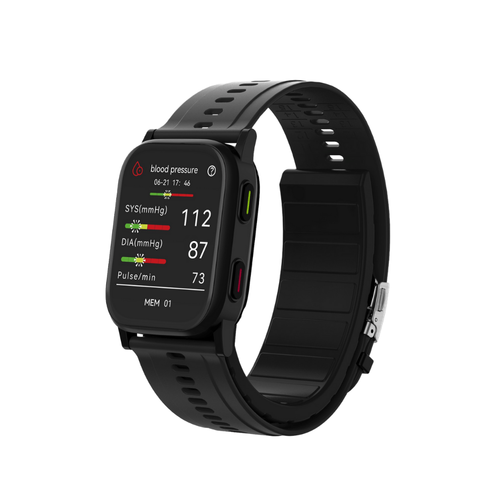 Wellue Checkme™ O2 Continuous Wrist Oxygen Monitor with 72-Hour Extra ...