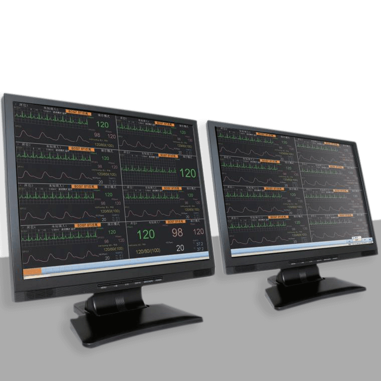 The Central Monitoring Software enables real-time monitoring of vital ...