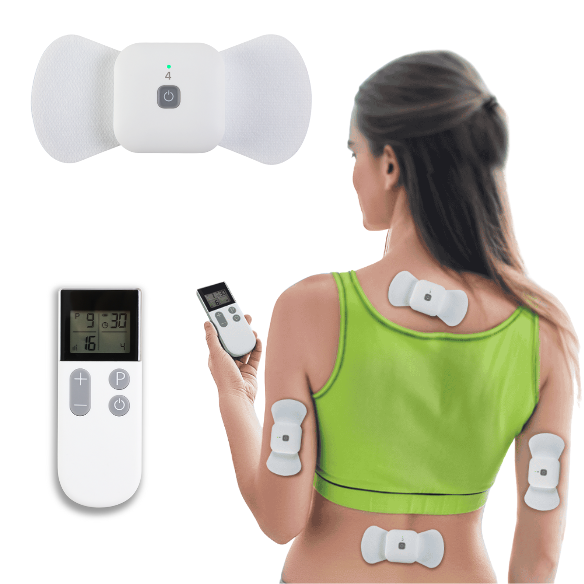 4 Channel Wireless TENS Therapy Device – Wellue