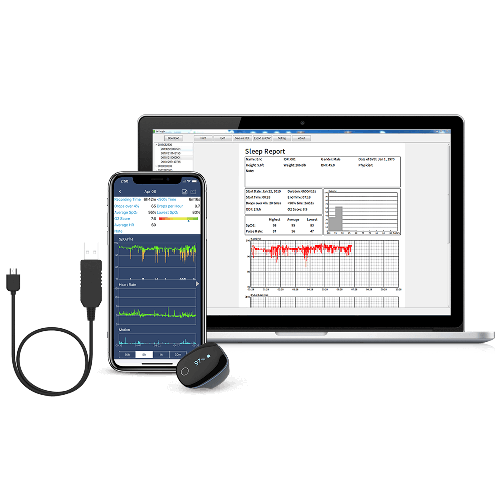 PC Cable for O2Ring – Wellue